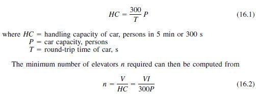Planning for Passenger Elevators | Civil Engineering X